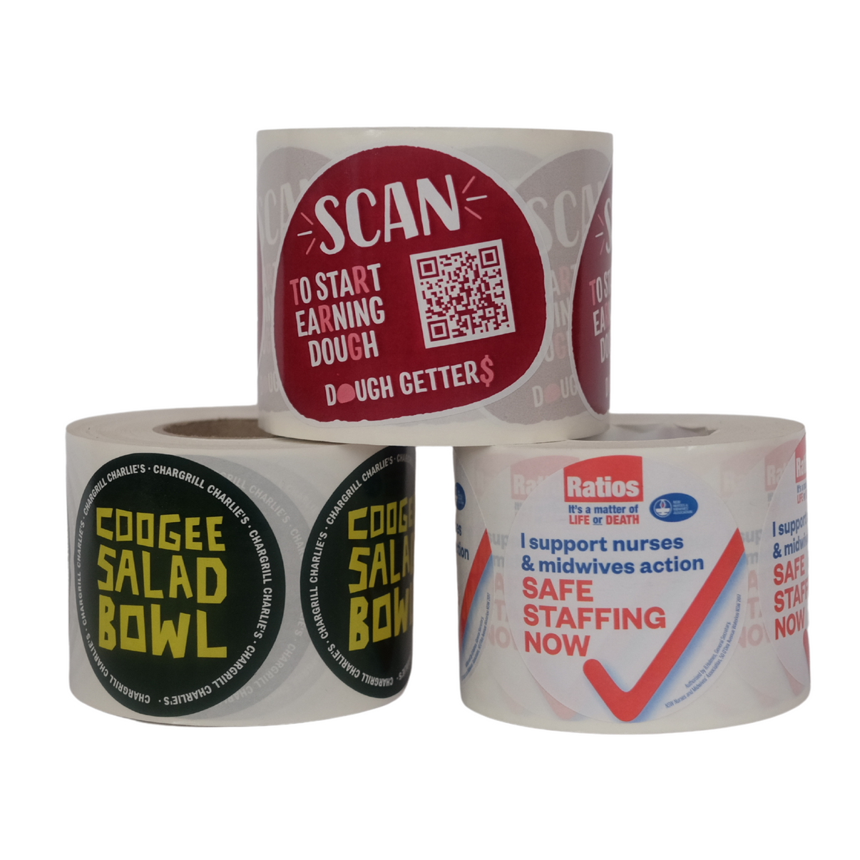 Custom printed Pressure Sensitive Labels – Foxcil